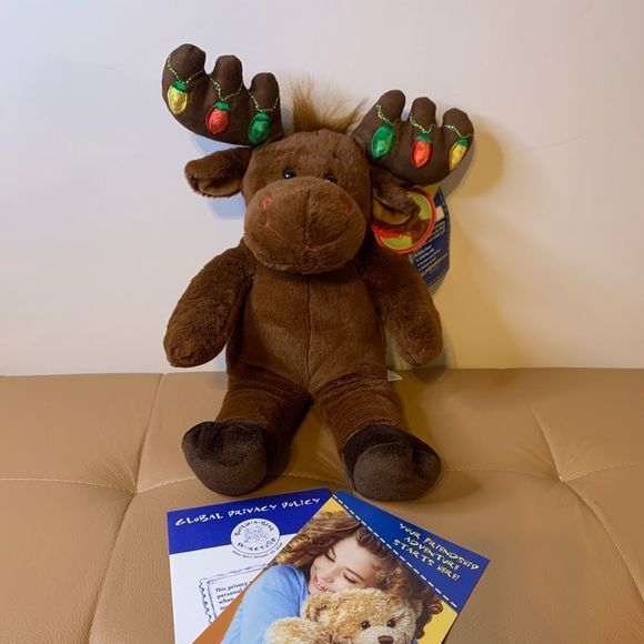 Build-A-Bear | Toys | Build A Bear Hal Stuffed Plush Moose New | Poshmark